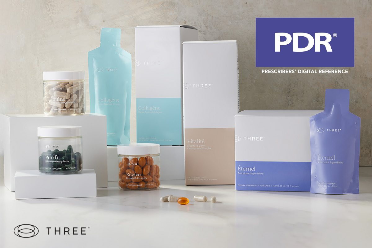 THREE’s Entire Product Line Listed in Prescriber’s Digital Reference ... THREE’s Entire Product Line Listed in Prescriber’s Digital Reference ...